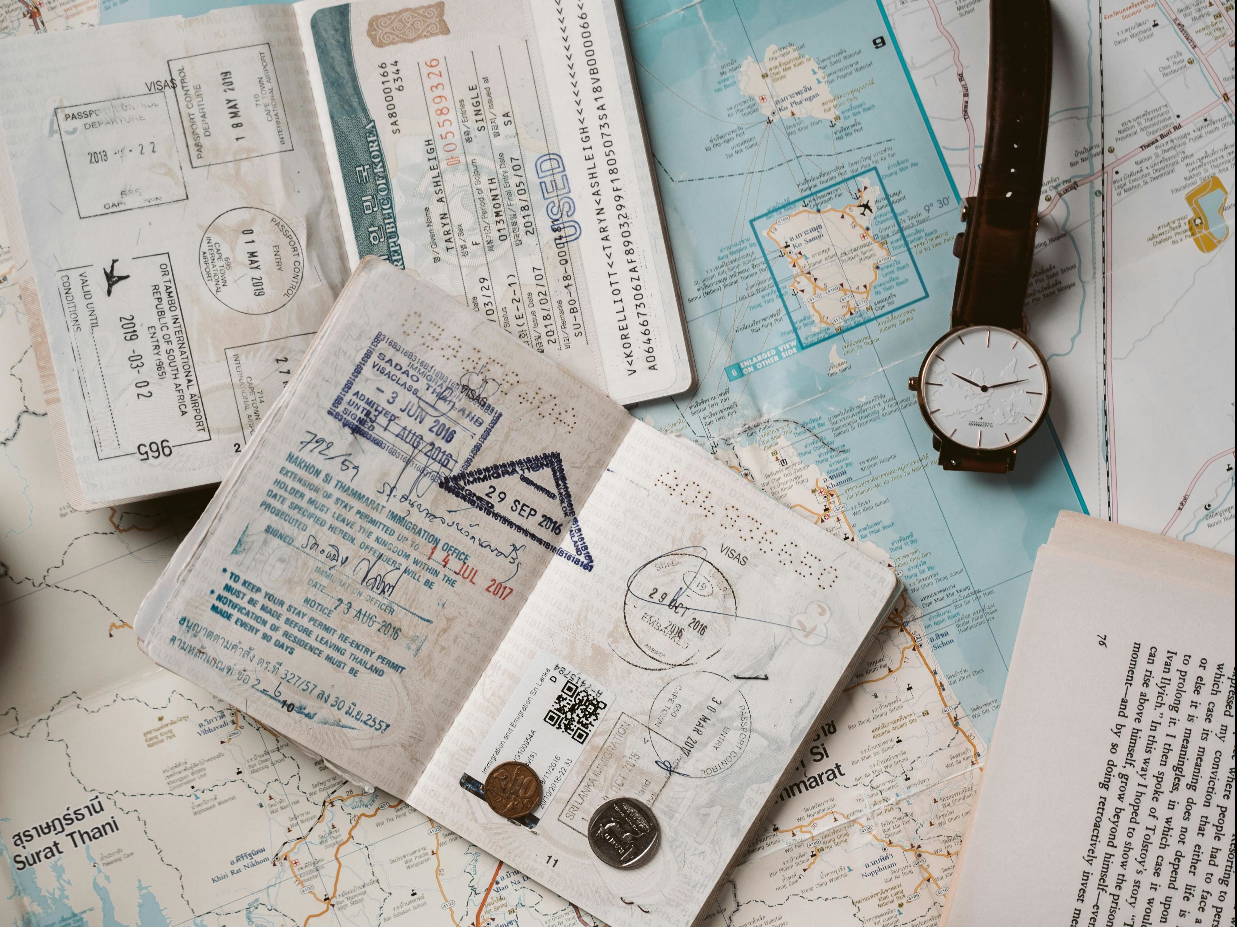 Passport-making processes by country: Security and art in Differences